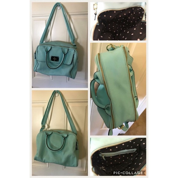 Merona | Bags | Merona Tiffany Blue Handbag Target | Poshmark